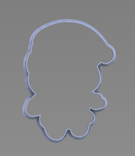 Free STL file gingerbread and santa cutters・3D print design to download ...