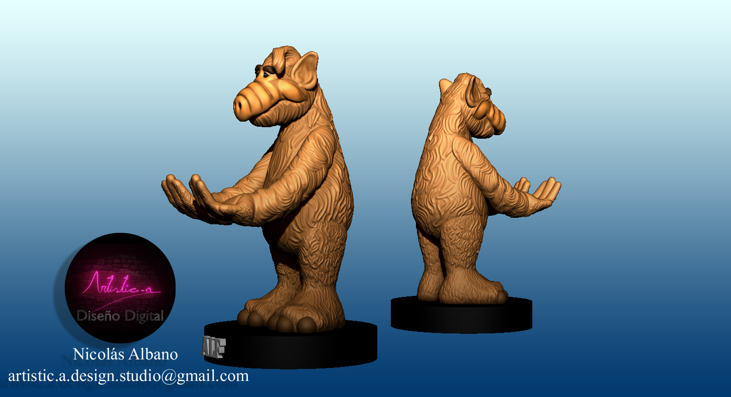 STL file SOPORTE JOYSTICK Y CELULAR ALF 🕹️・3D printer design to ...