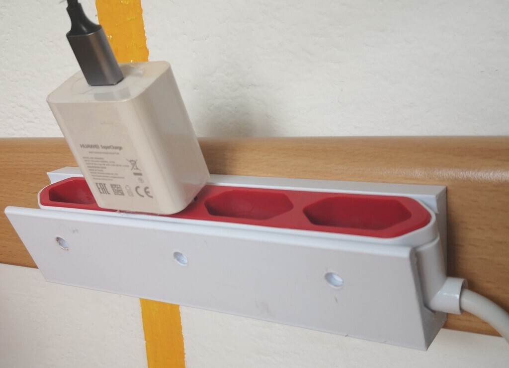 Free STL file allocacoc PowerBar Wall Mount ⚡・3D printing design to ...