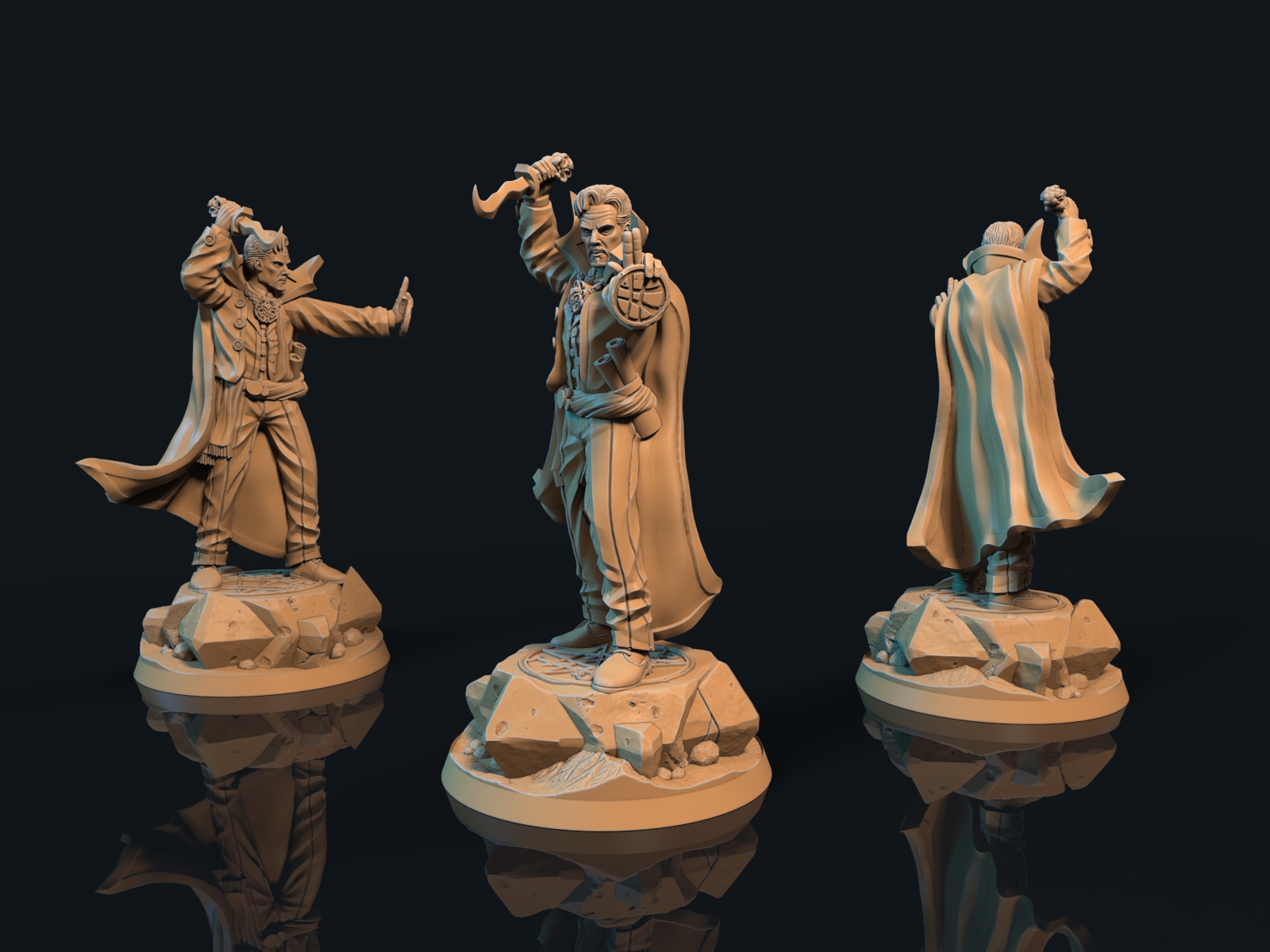 STL file Dr. Weird Psychic・3D print design to download・Cults