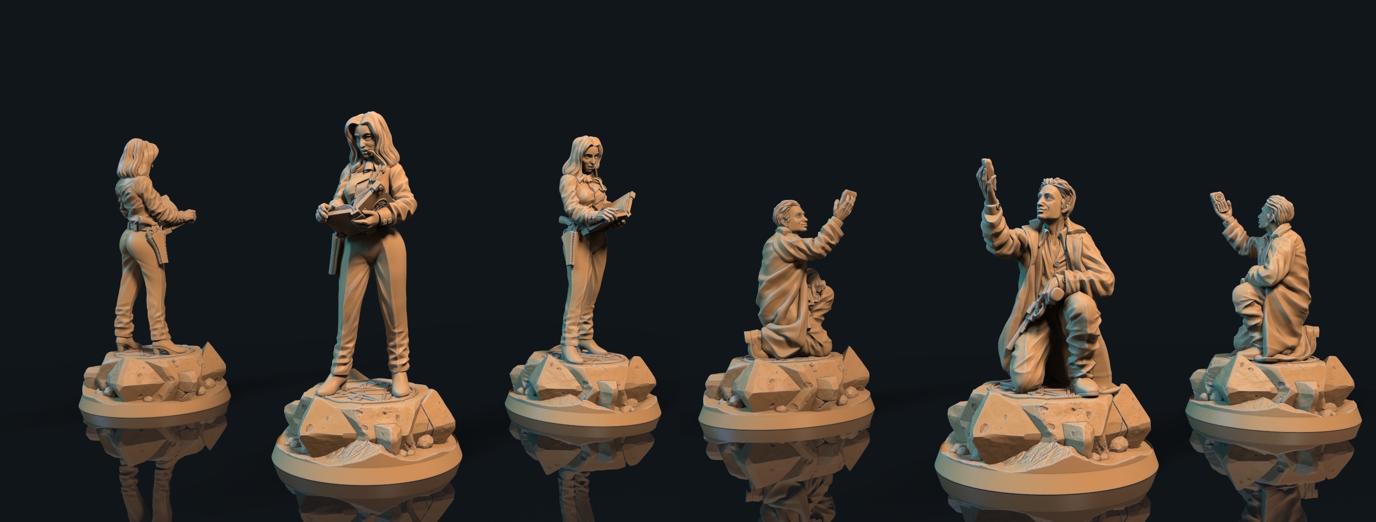 STL file Agent Mould and Agent Ally・3D print model to download・Cults