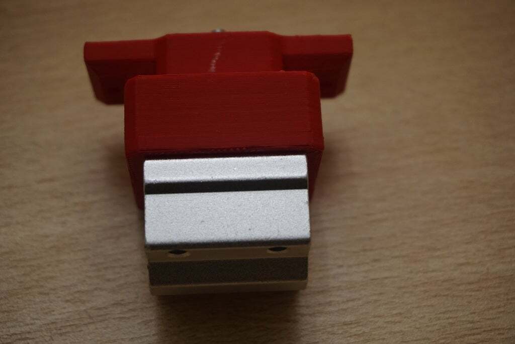 Free STL file 2020 profile 608ZZ rotating mount for 8mm linear slide ...