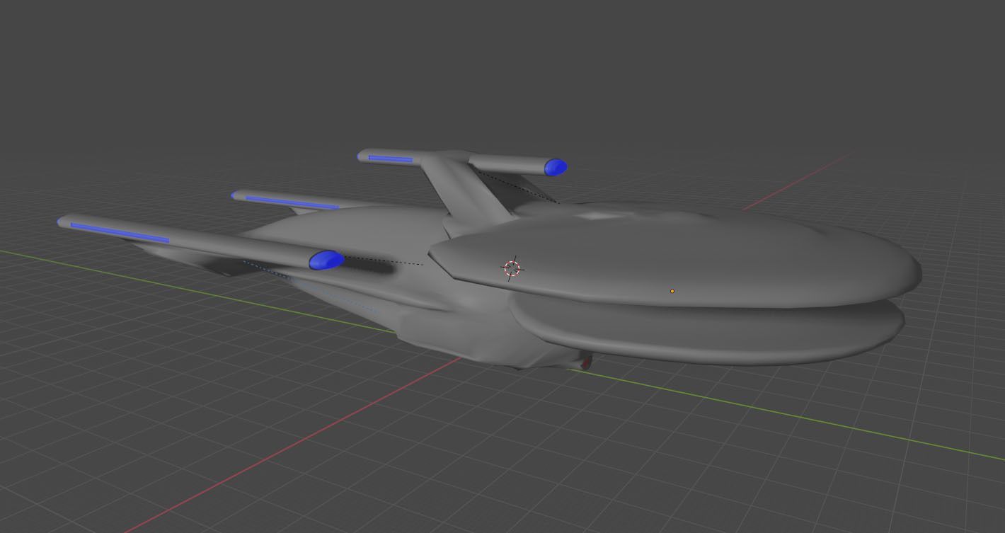 OBJ file Starship Generation and display stand・3D printing model to ...