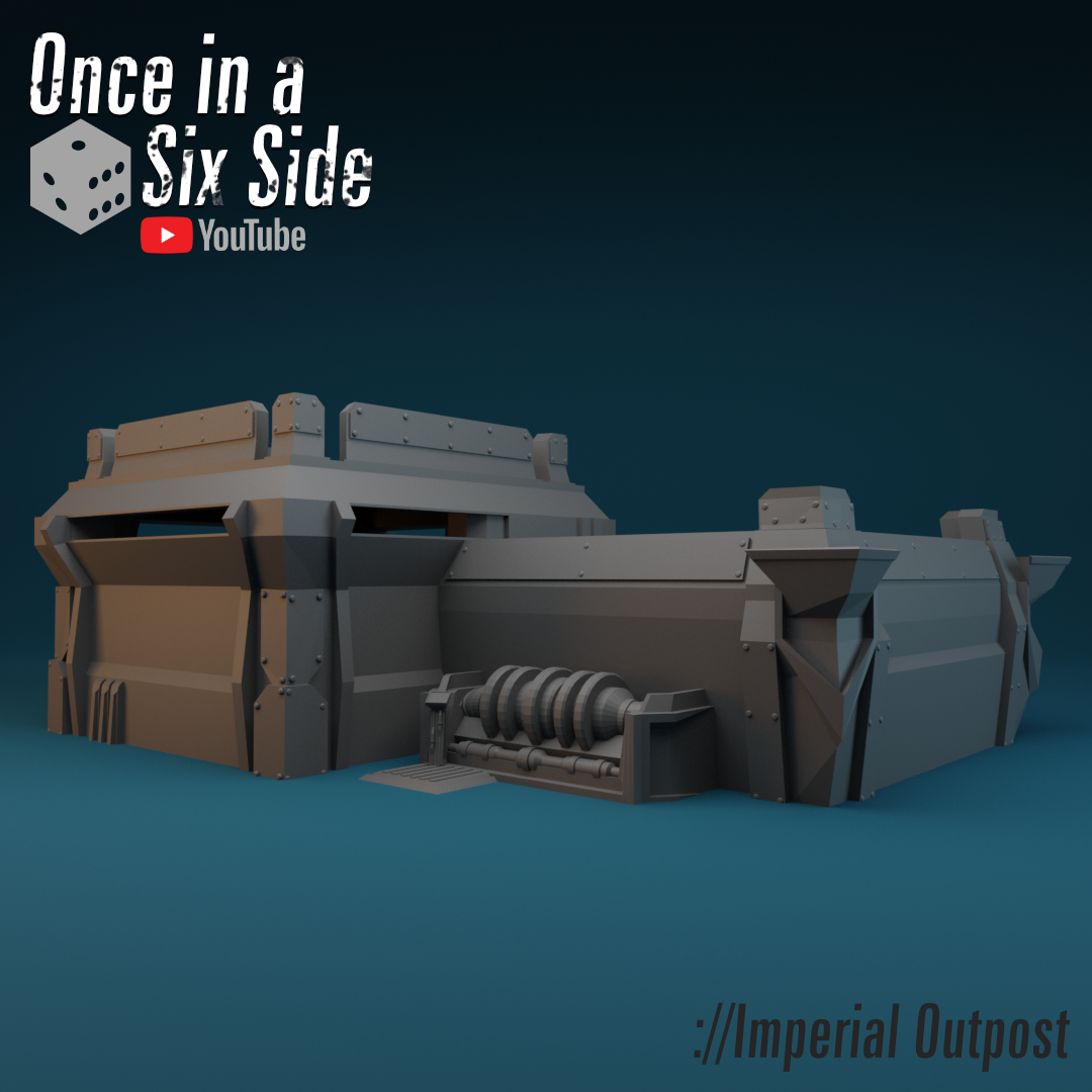3D file Imperial Outpost・3D printer design to download・Cults