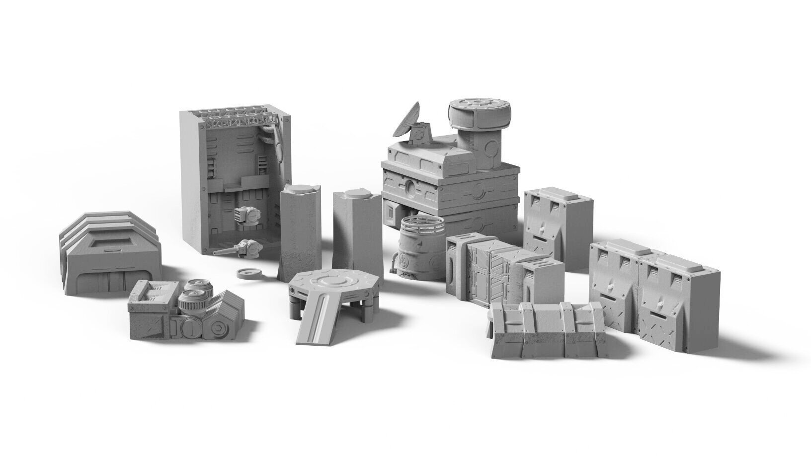 3D file Base Building Pack (.STL and .OBJ)・3D printing design to ...