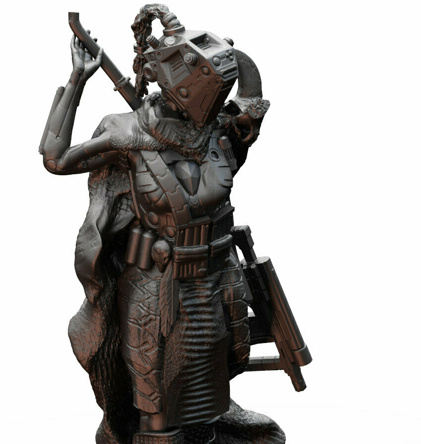 3D file Pilot Female- Senua・3D printer model to download・Cults