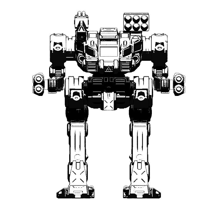 3D file Mech- Darkest Goat with free pilot and interchangeable weapons ...
