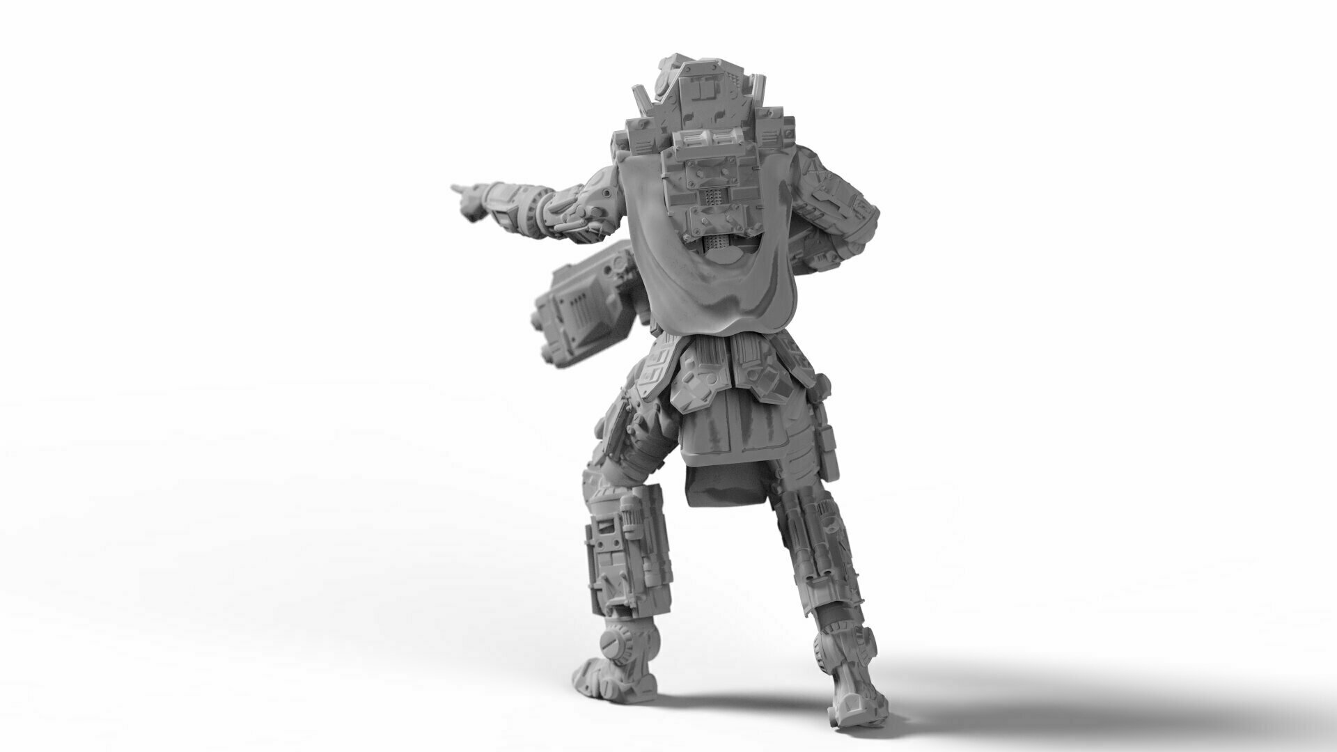3D file Infantry- Koloss Assault Rifle Team (.STL and .OBJ)・3D printer ...
