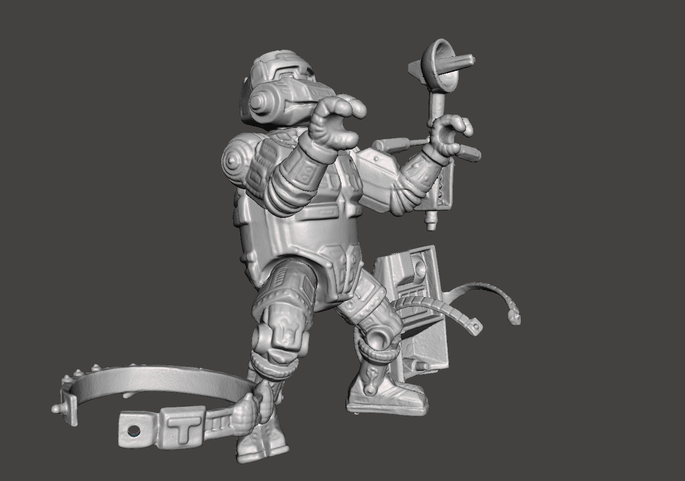 OBJ file METALHEAD ROBOT VINTAGE TMNT ( TEENAGE MUTANT NINJA TURTLES ...