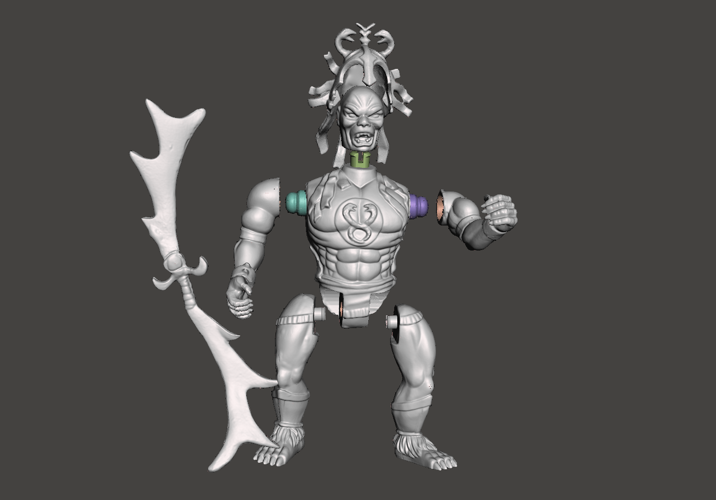 Archivo 3D MUMM-RA VINTAGE THUNDERCAST COMPLETO・Diseño para descargar y ...