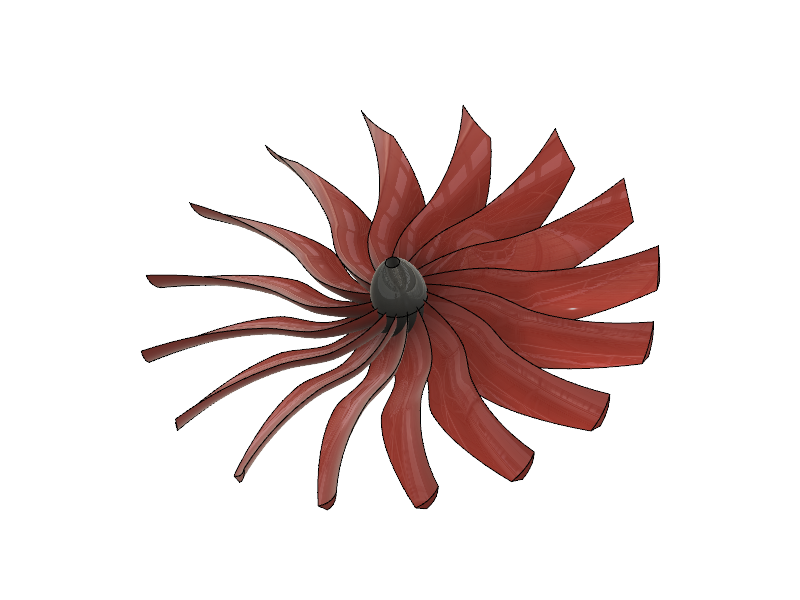 Free STL file Turbine Blades・3D printer design to download・Cults