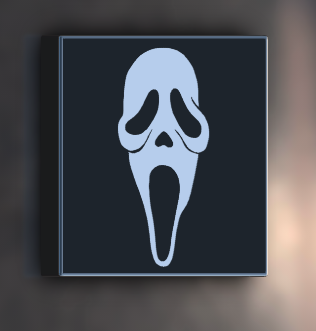 STL file Scream" lamp・Model to download and 3D print・Cults