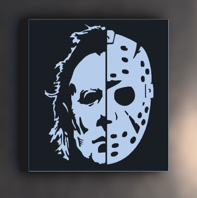 STL file Jason" Horror Lamp・Model to download and 3D print・Cults