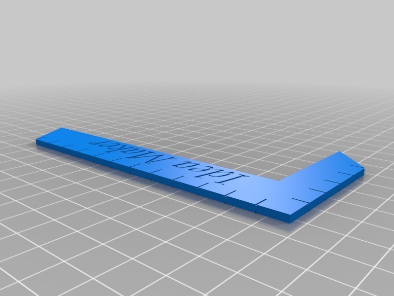 Free 3D file Sketch Ruler 📏・3D printing template to download・Cults