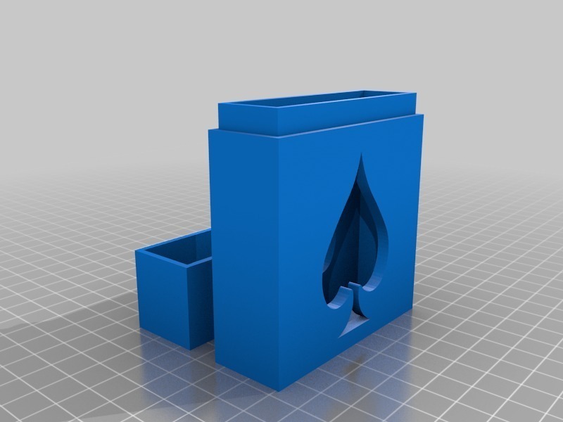 Archivo 3D gratuito Caja de naipes 🃏・Objeto para descargar e imprimir en 3D・Cults