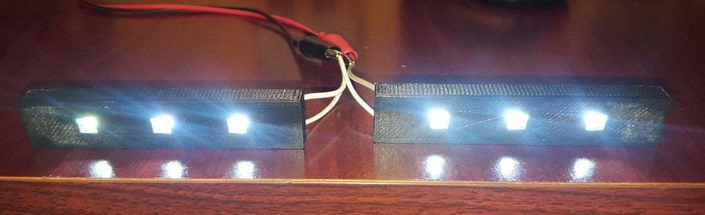 Free STL file 3 LED module DRL・Object to download and to 3D print・Cults