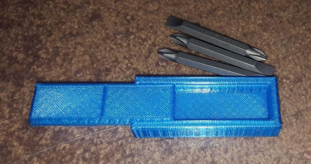 Free STL file Hex screwdriver bit box・3D printer design to download・Cults