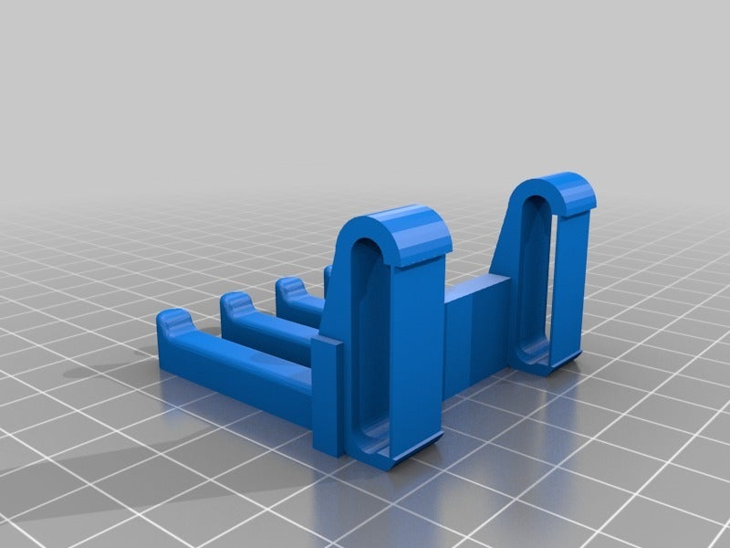 Free STL file cable tray for a wire rack shelf・3D printing model to ...