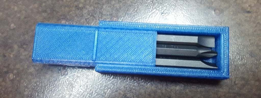 Free STL file Hex screwdriver bit box・3D printer design to download・Cults