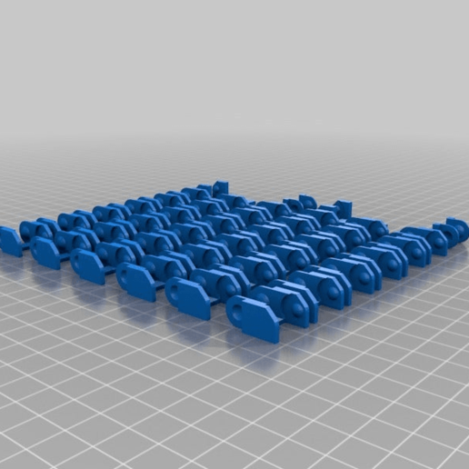Download free STL file cable chain 10mm w ends • 3D printer design ・ Cults
