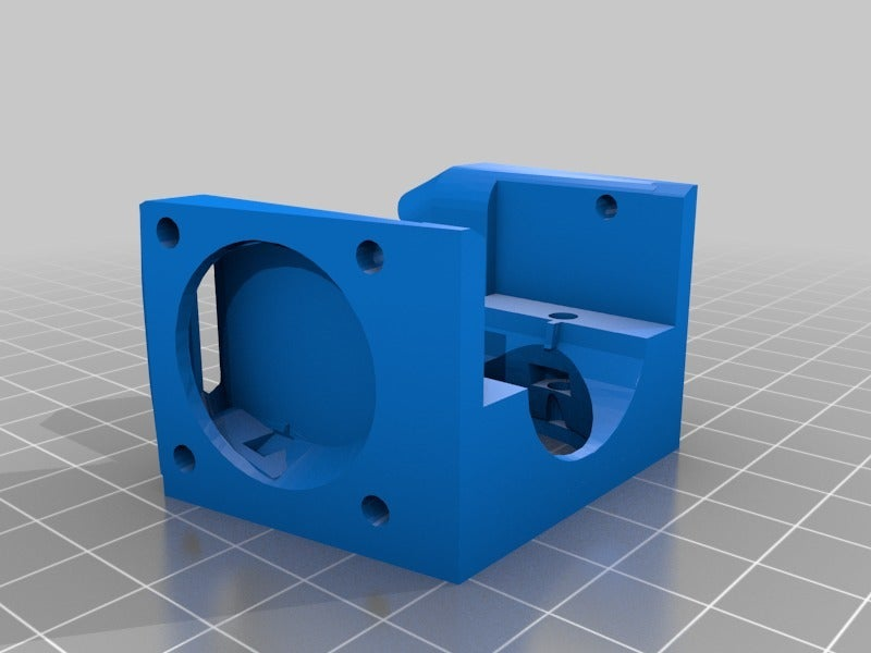 Бесплатный STL файл E3D V6 3 Fan Shroud・3D-печатная модель для ...