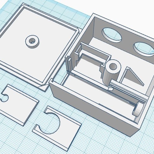 Download free STL file HC-SR04 sensor box • 3D printable design ・ Cults