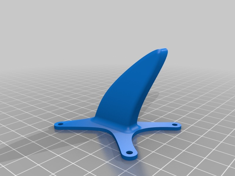 Free 3D file RDQ Mach 1 Shark Fin・Model to download and 3D print・Cults