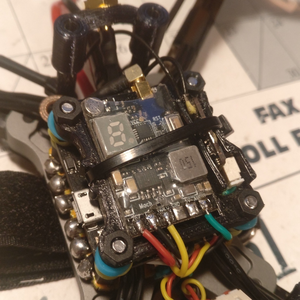 Free 3D file RDQ Mach 1, 2, or 3 VTX & Reciever Holder・3D print design ...