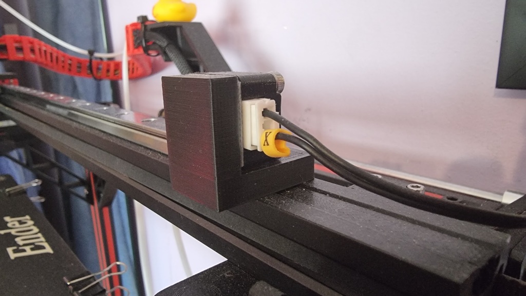Fichier 3D gratuit Ender 5 Plus X-Axis Endstop pour rails linéaires ・Modèle à télécharger et à ...