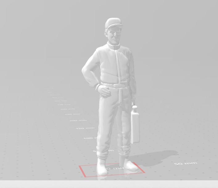 STL file MECHANIC WITH GAS OR GASOLINE CAN OLD CAP / MECHANIC TOOL BOX ...