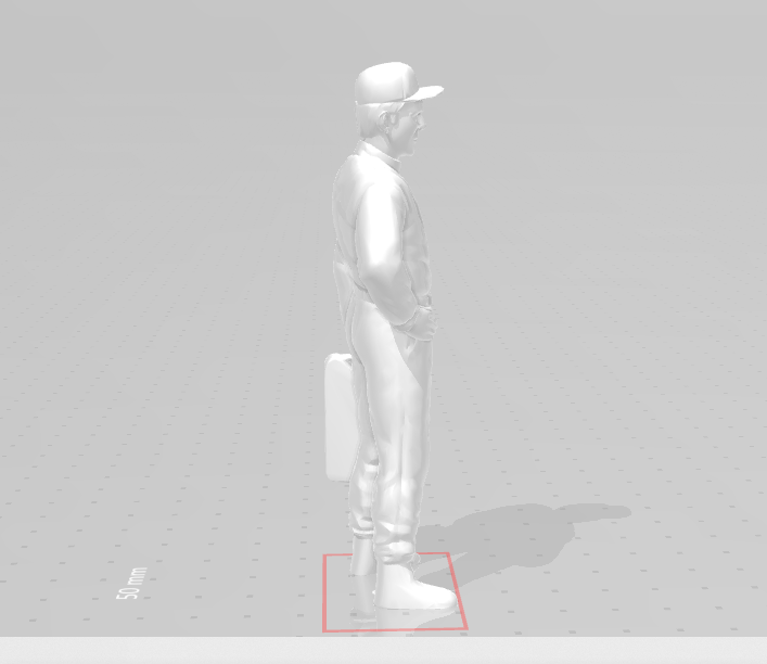 STL file MECHANIC WITH GAS OR GASOLINE CAN OLD CAP / MECHANIC TOOL BOX ...