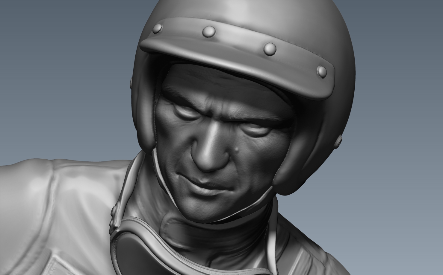 STL file Steve McQueen Driver Model 🏎️・3D printing design to download・Cults
