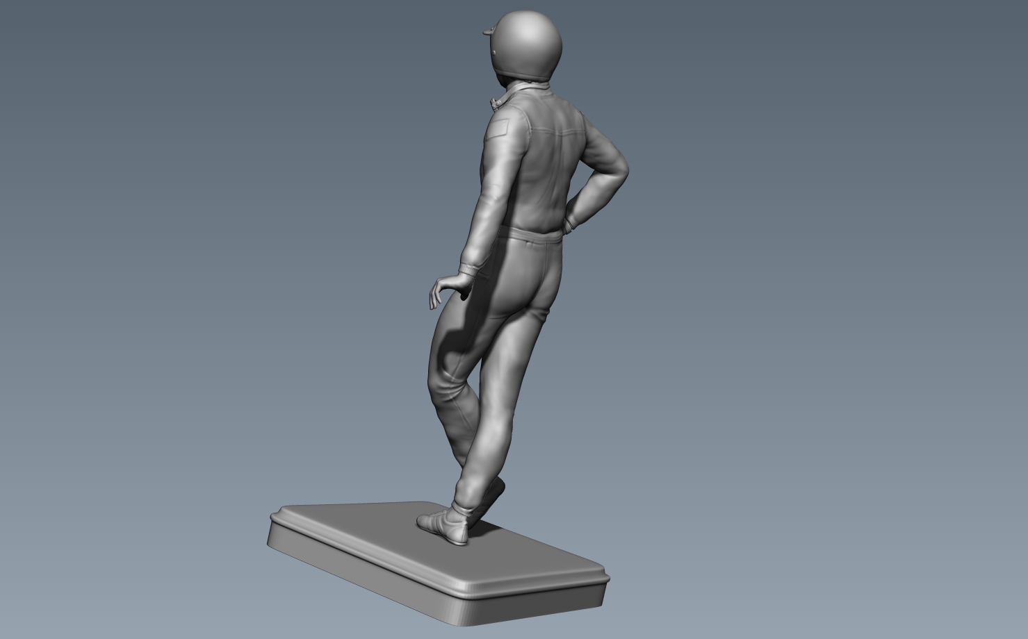 STL file Steve McQueen Driver Model 🏎️・3D printing design to download・Cults
