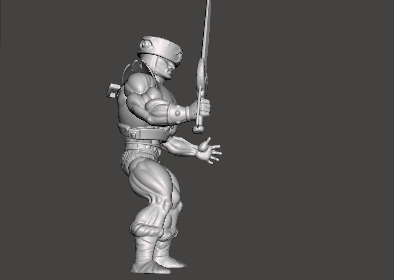 3D file TRIPCLOPS MOTU VINTAGE ACTION FIGURE (COMPLETE)・3D printing ...