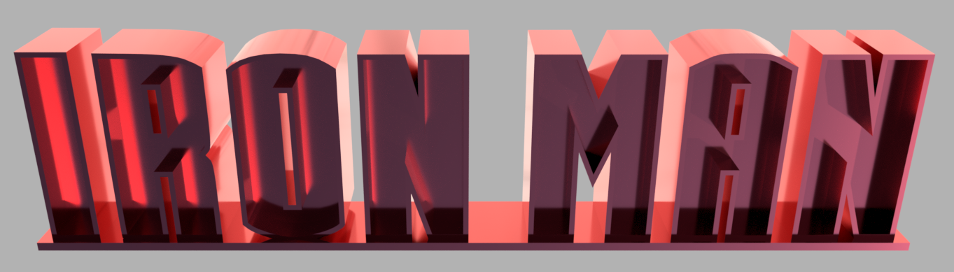 STL file Ironman Hollow logo・3D printable model to download・Cults