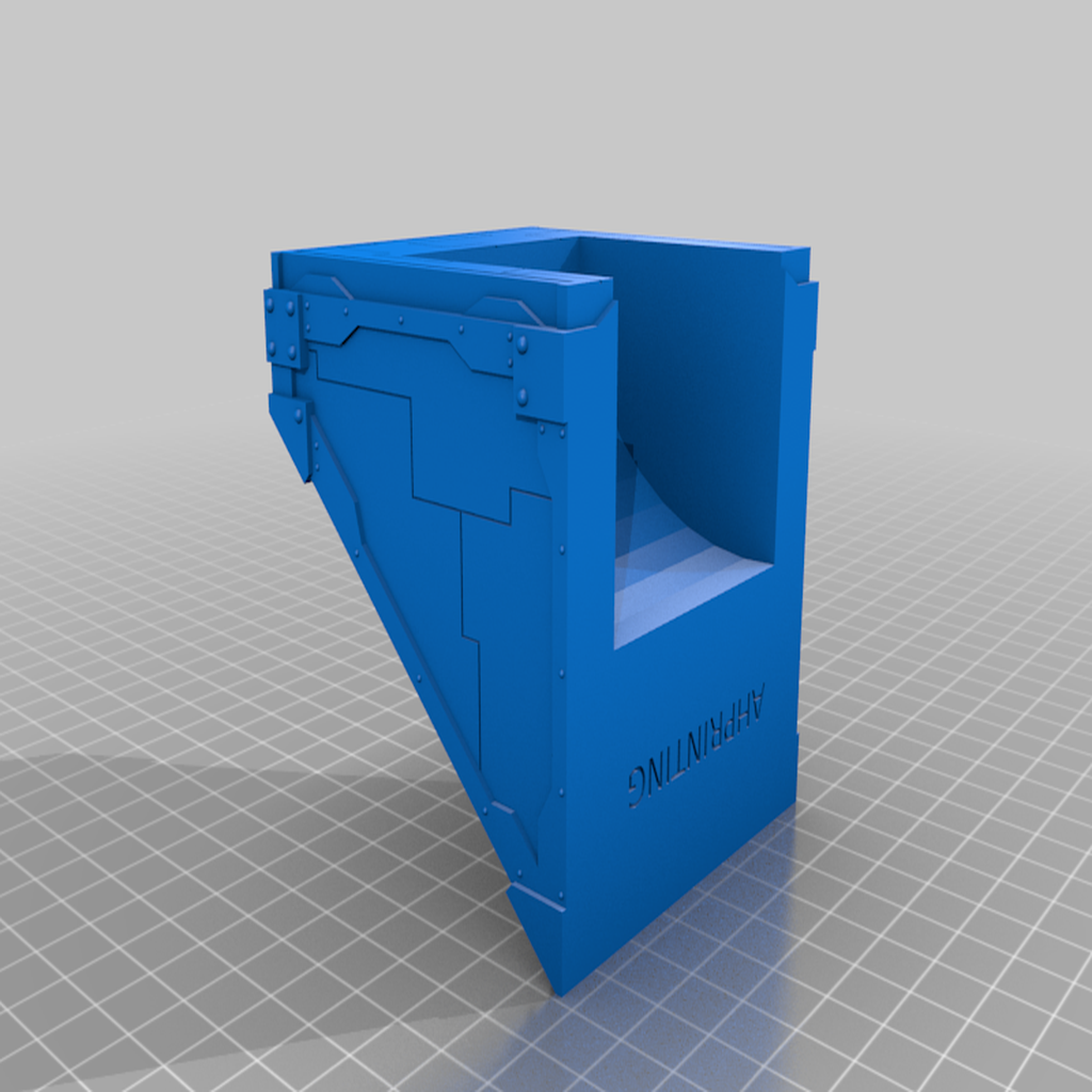 Free STL file Necromunda / 40k Outbuilding・3D printing template to ...