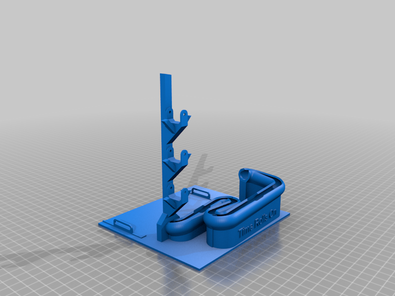 Free STL file Marble Clock "Time Rolls On" 🕰️・Model to download and 3D ...