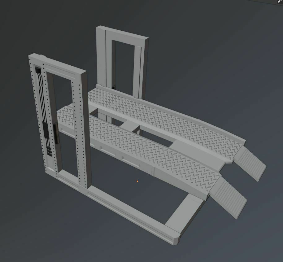 STL file CAR LIFT FOR DIE-CAST! 🚗・3D printer model to download・Cults