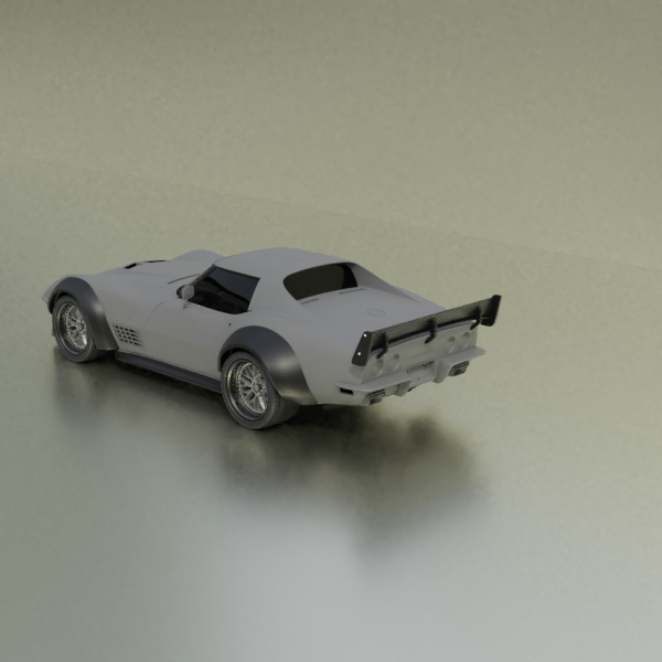 STL file 1970 CORVETTE BODY KIT - 28nov-01 🚙・Model to download and 3D ...