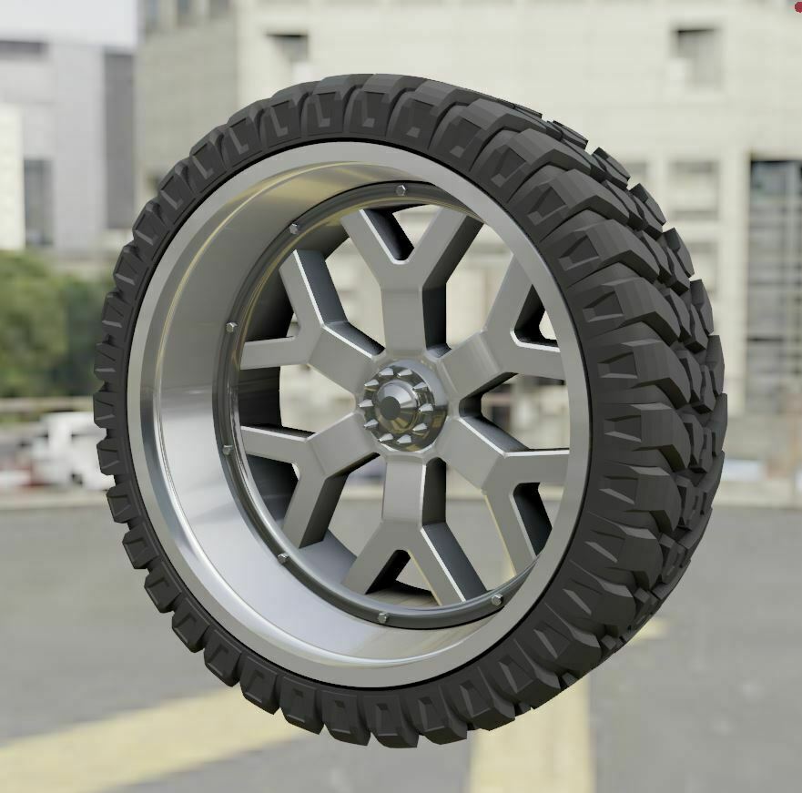 STL file WHEELS FOR CUSTOM TRUCK 17jC・3D print model to download・Cults