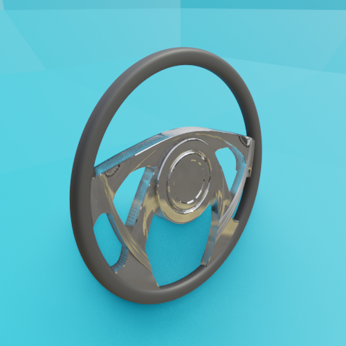 STL file STEERING WHEEL - 18AUG-08・3D printing design to download・Cults