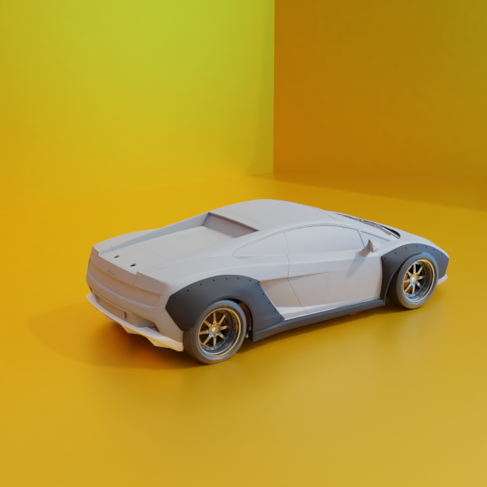 Papercraft Lamborghini Template