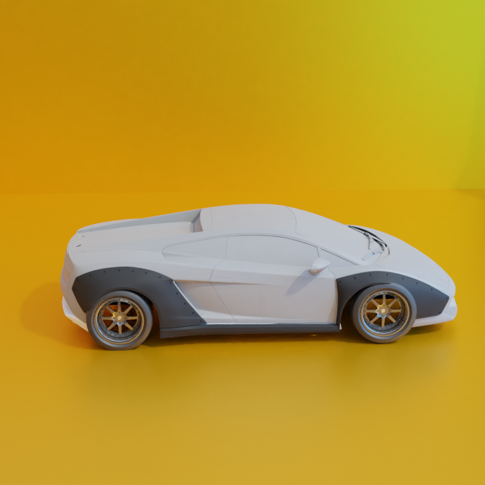 Papercraft Lamborghini Gallardo