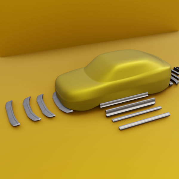 STL file UNIVERSAL BODY KIT PACK 01Sept-01・3D printer design to ...