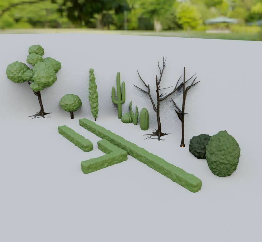 3D file Botanical FULL PACK for Dioramas・3D printable model to download ...
