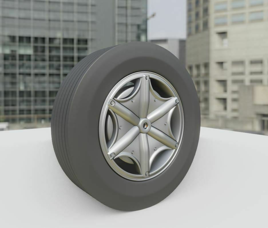 Free STL file Truck Wheel Old 1・3D printable model to download・Cults