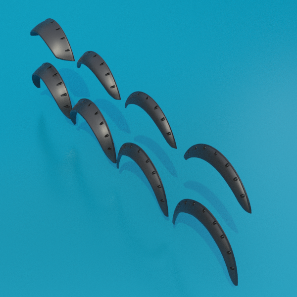 STL file Universal wheel flares 26nov-WF03 🛞・3D printer model to ...