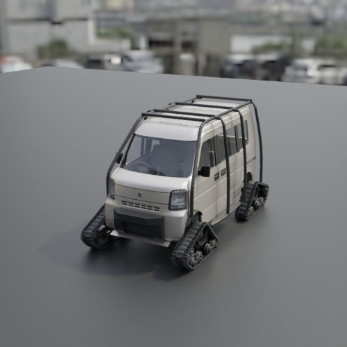 STL file Continuous track 01-24jun 🐛・3D printing model to download・Cults