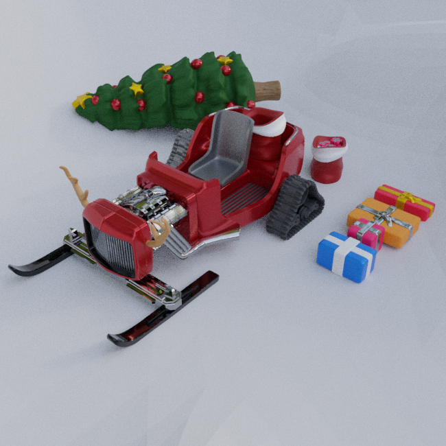 STL file FULL KIT: CHRISTMAS SANTA MACHINE 🎄・3D print object to ...