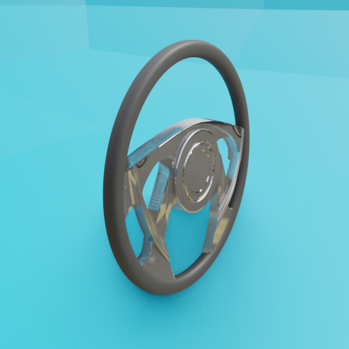 STL file STEERING WHEEL - 18AUG-08・3D printing design to download・Cults